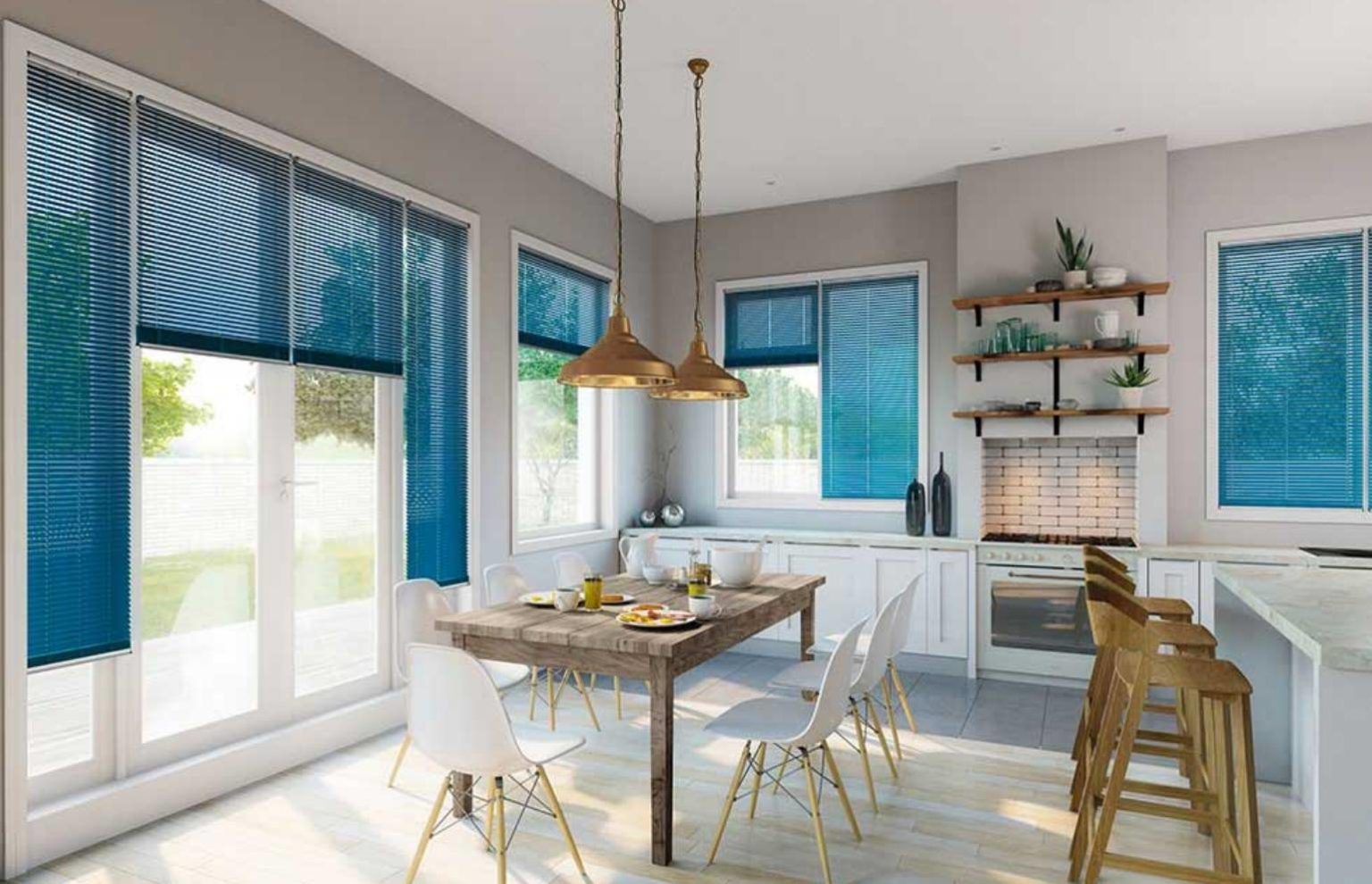 Solid Panel Shutters | Vesta Blinds | Mansfield